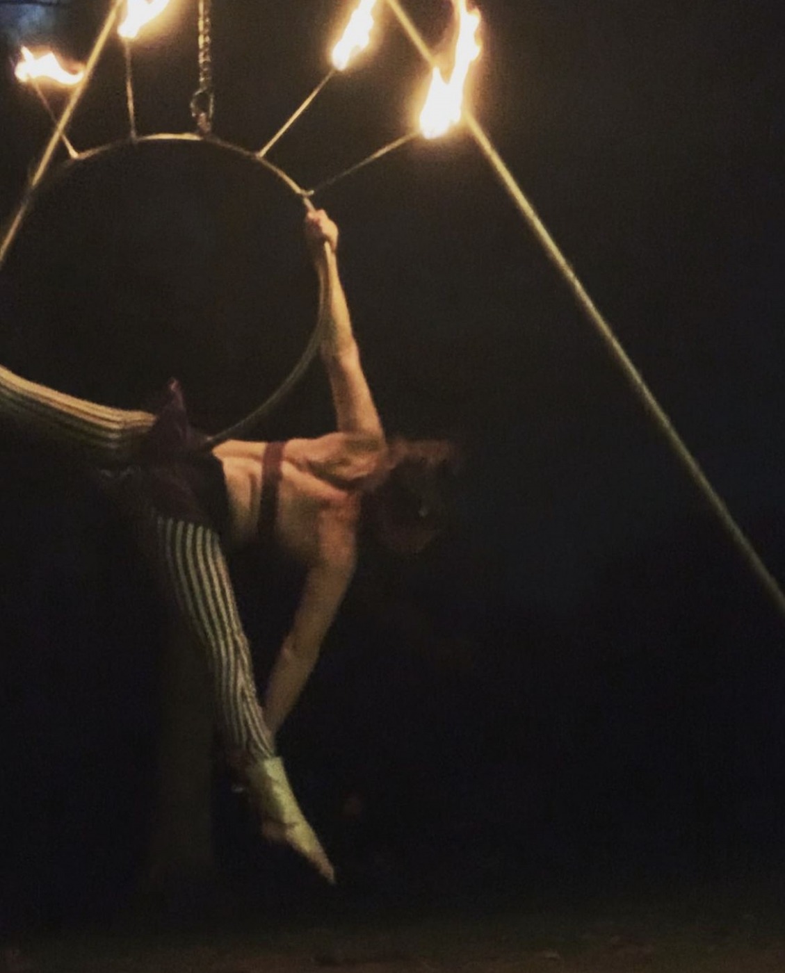 circus fire act